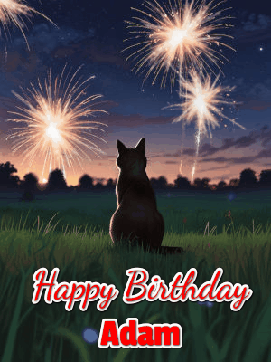 Happy Birthday Adam GIF 66