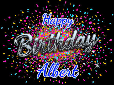 Happy Birthday Albert GIF 159
