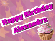Happy Birthday Alexandra GIFs
