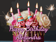 Happy Birthday Alexandra GIFs