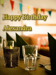 Happy Birthday Alexandra GIFs