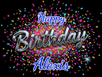 Happy Birthday Alexis GIF 157