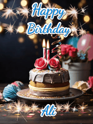 Happy Birthday Ali GIF 56
