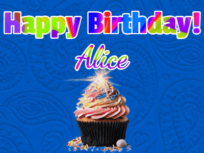 Happy Birthday Alice GIF 140