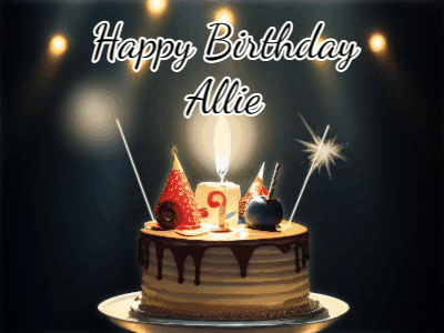Happy Birthday Allie GIF 6