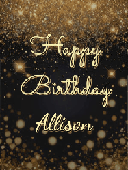 Happy Birthday Allison GIFs
