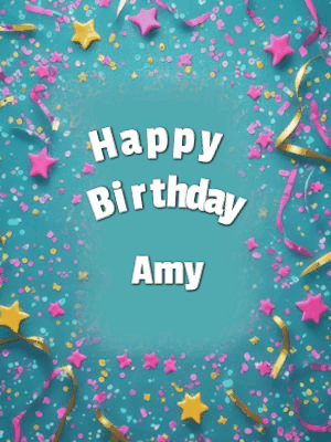 Happy Birthday Amy GIF 82