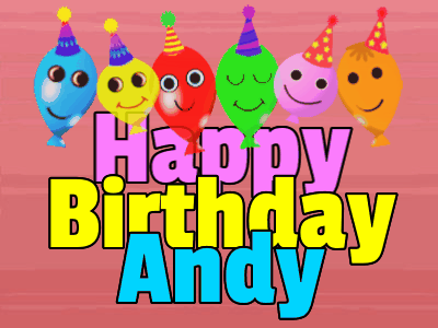 Happy Birthday Andy GIF 106