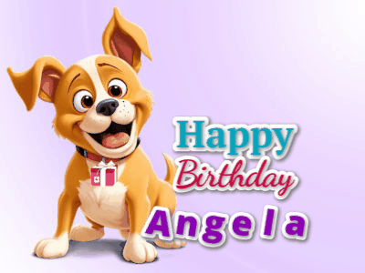 Happy Birthday Angela GIF 106