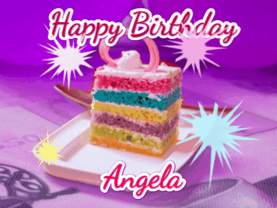 Happy Birthday Angela GIF 135
