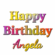 Happy Birthday Angela GIFs