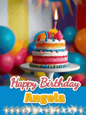 Happy Birthday Angela GIF 53