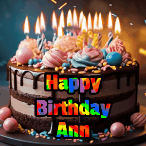 Happy Birthday Ann GIF 62