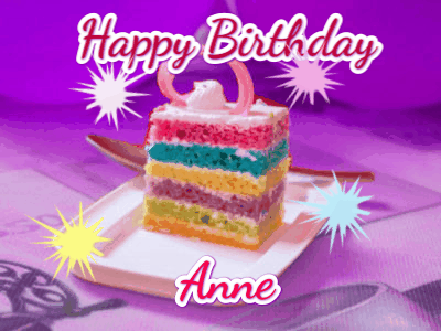 Happy Birthday Anne GIF 133