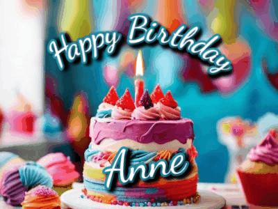 Happy Birthday Anne GIF 46