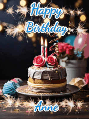 Happy Birthday Anne GIF 56