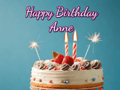 Happy Birthday Anne GIF 72