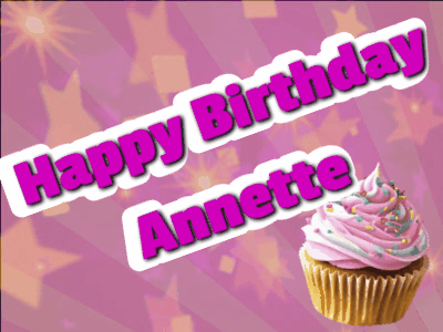 Happy Birthday Annette GIF 101