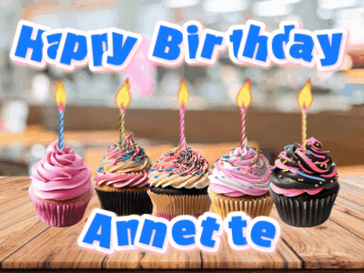 Happy Birthday Annette GIF 154