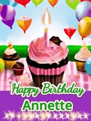 Happy Birthday Annette GIFs