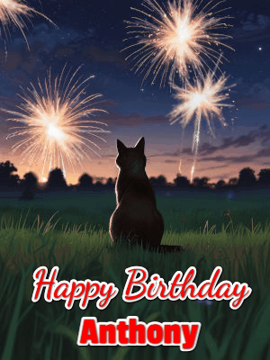Happy Birthday Anthony GIF 65