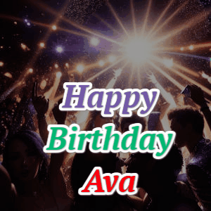 Happy Birthday Ava GIF 141