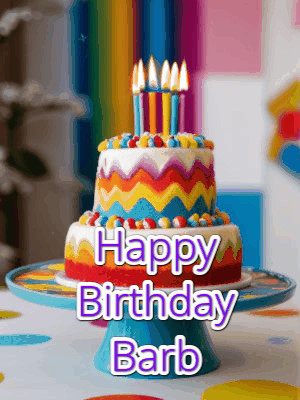 Happy Birthday Barb GIF 146