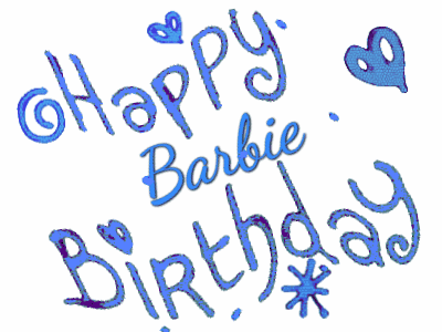 Happy Birthday Barbie GIF 133