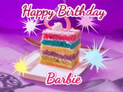Happy Birthday Barbie GIF 135