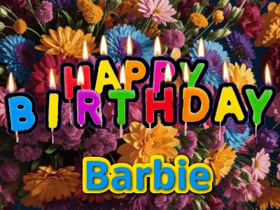 Happy Birthday Barbie GIF 39