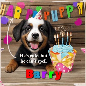 Happy Birthday Barry GIF 82