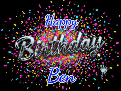 Happy Birthday Ben GIF 158