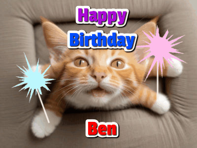 Happy Birthday Ben GIF 35