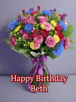 Happy Birthday Beth GIF 46