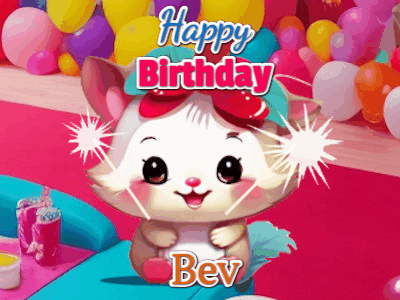 Happy Birthday Bev GIF 130