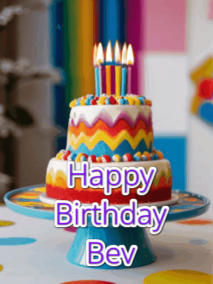 Happy Birthday Bev GIF 148