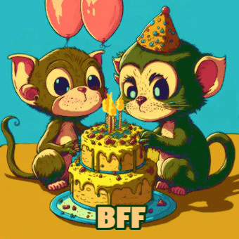 Happy Birthday Bff GIF 123