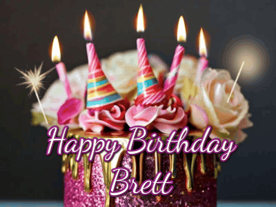 Happy Birthday Brett GIF 161