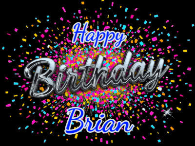 Happy Birthday Brian GIF 159