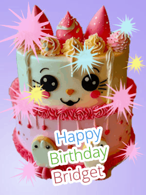 Happy Birthday Bridget GIF 121