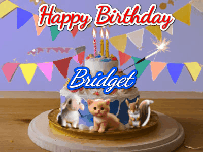 Happy Birthday Bridget GIF 72