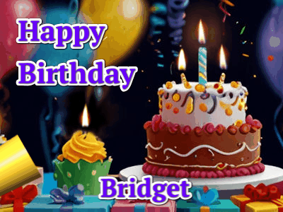 Happy Birthday Bridget GIF 91