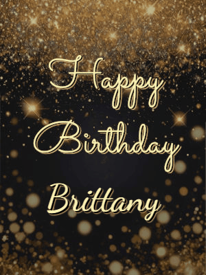 Happy Birthday Brittany GIF 17