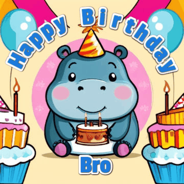 Happy Birthday Bro GIF 104