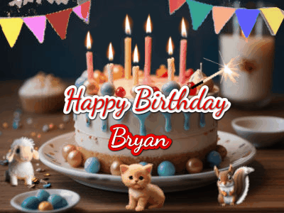 Happy Birthday Bryan GIF 146