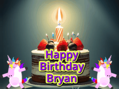 Happy Birthday Bryan GIF 49