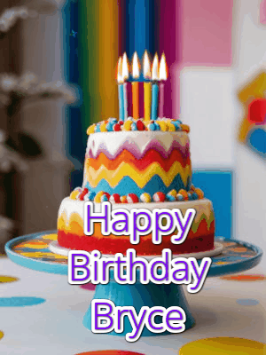 Happy Birthday Bryce GIF 146