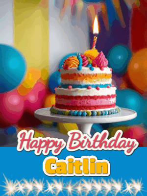 Happy Birthday Caitlin GIF 51