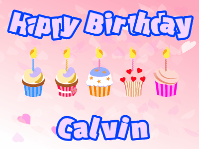Happy Birthday Calvin GIF 118