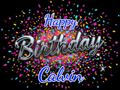 Happy Birthday Calvin GIF 159
